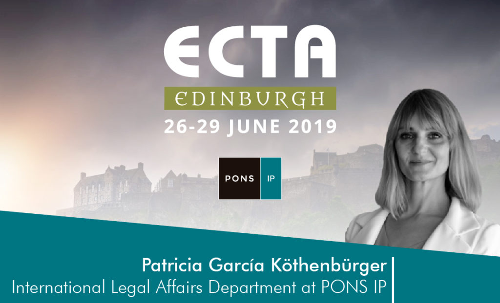 ONE MORE YEAR, PONS IP PARTICIPATES IN ECTA (ASSOCIATION OF EUROPEAN ...
